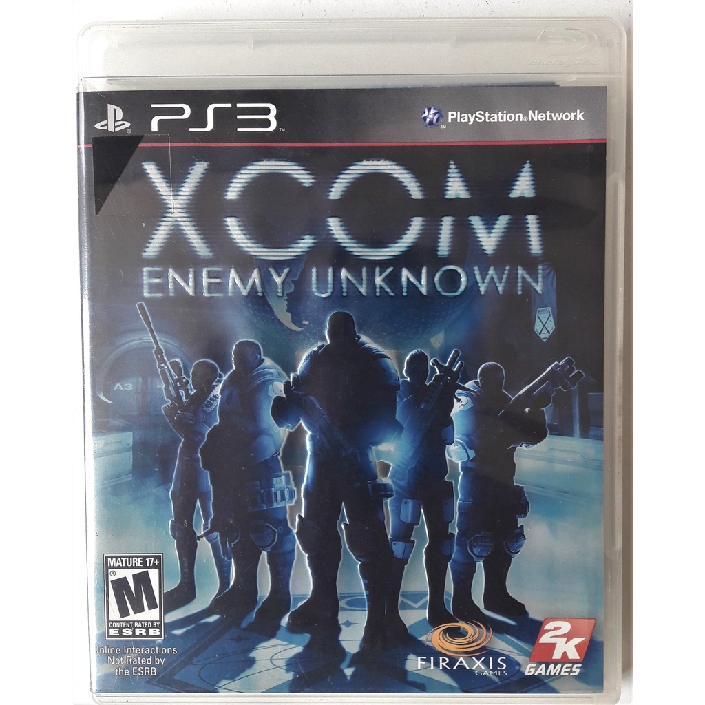 JOGO XCOM ENEMY UNKNOWN ORIGINAL PS3 MIDIA FISICA CD. | Shopee Brasil