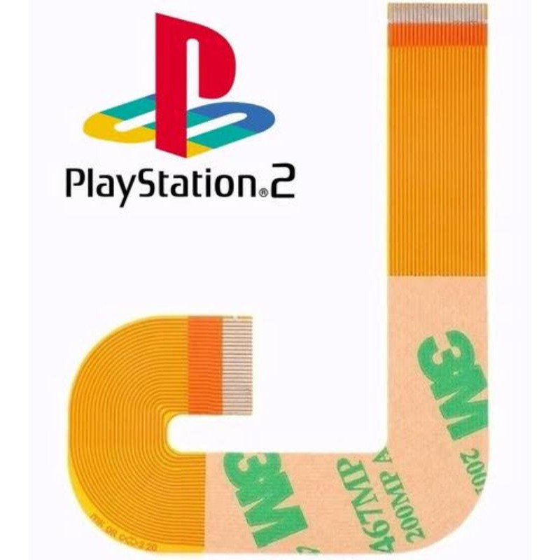 Cabo Flat Leitor Ps2 Slim Série 90000 | Shopee Brasil
