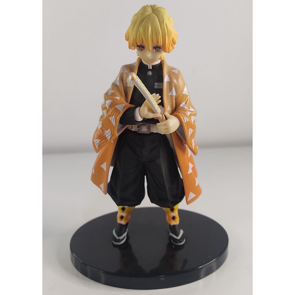 Action Figure Zenitsu Agatsuma PVC - Demon Slayer | Shopee Brasil
