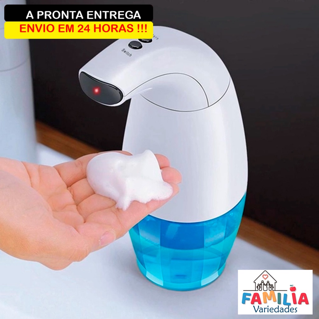 Saboneteira Liquida Automatica Porta Sabonete Liquido 300ml Porta ...