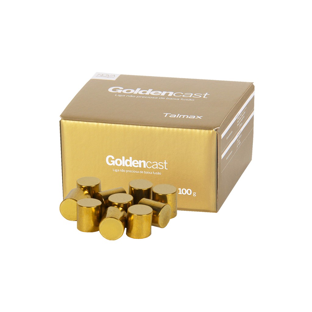 METAL GOLDEN CAST 100 GR. | Shopee Brasil