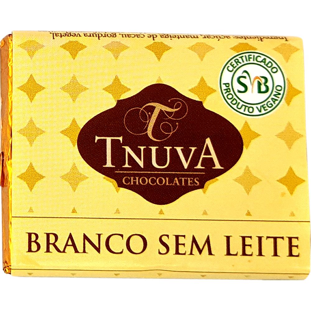 Chocolate Branco Tnuva 14g | Shopee Brasil