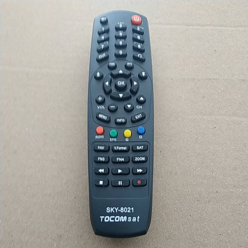 Controle Remoto Compatível Sky-8021 Tocom Sat | Shopee Brasil