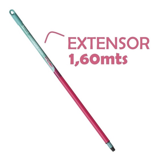 1 Cabo Extensor até 1, 6m para Vassouras e Rodos Noviça. | Shopee Brasil
