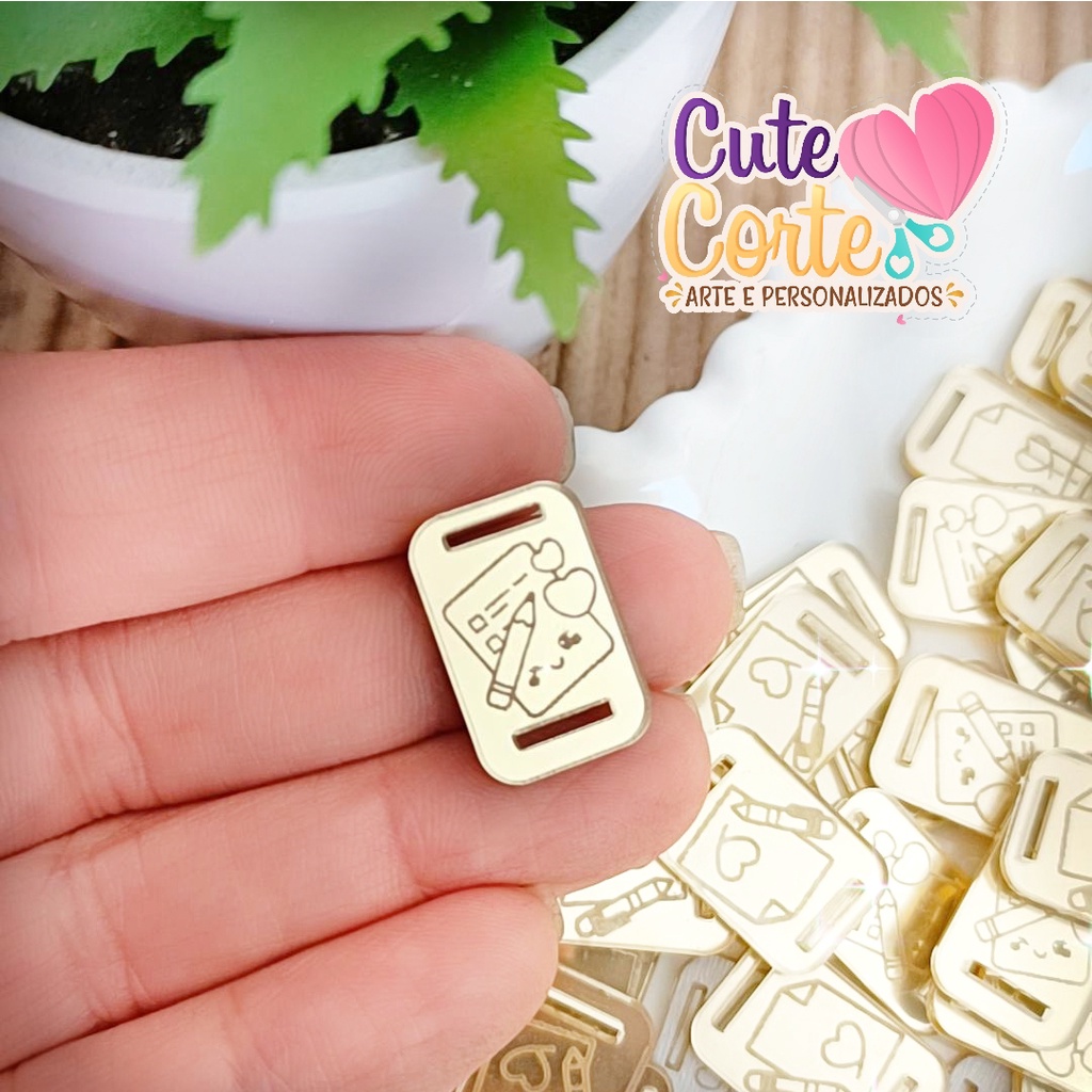 CHECK LIST - ETIQUETA EM ACRÍLICO - APLIQUE DECORATIVO- PLACA ...