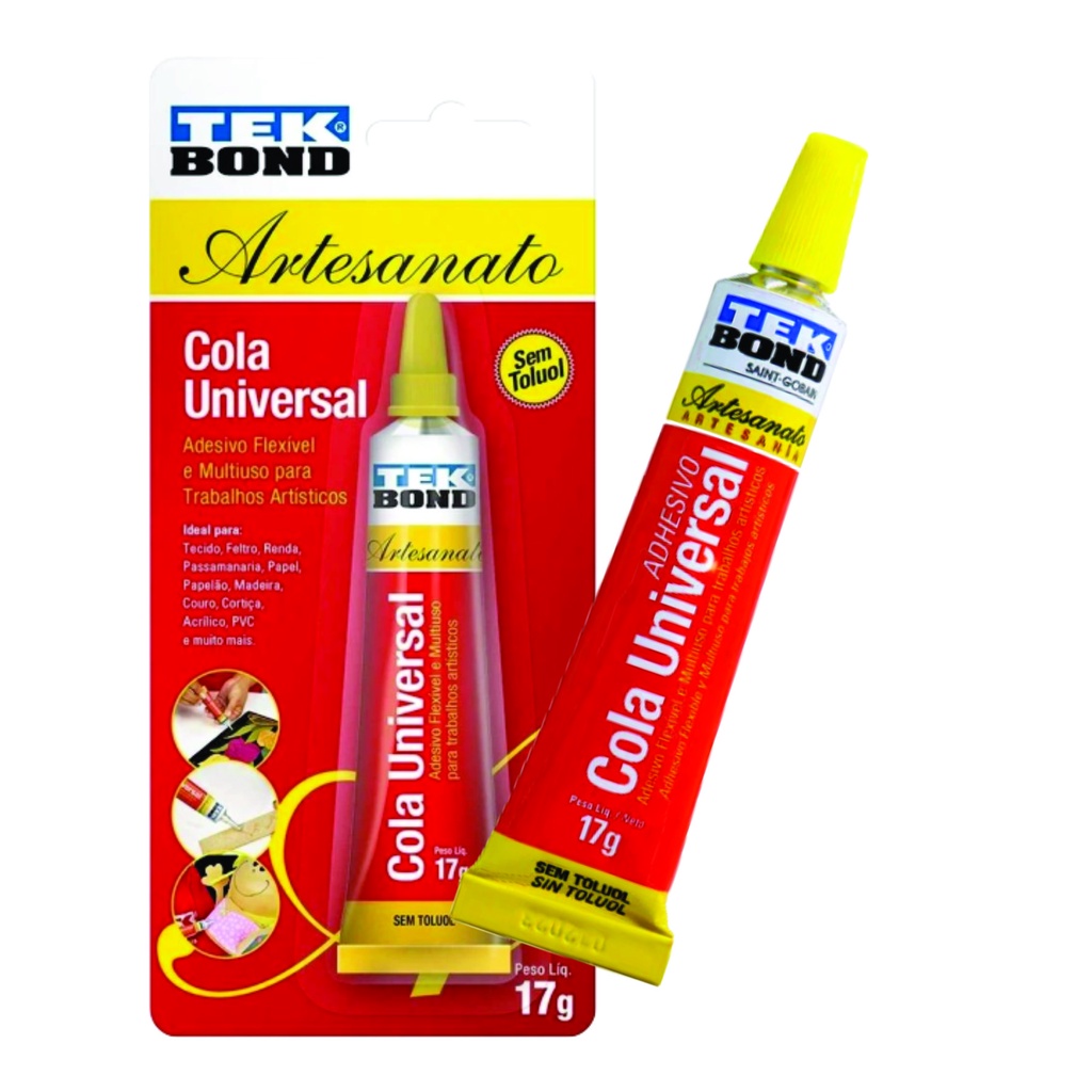 Cola universal 17 gramas tekbond Super cola | Shopee Brasil