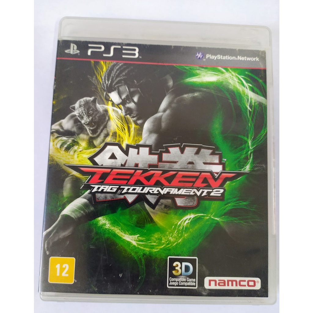 Tekken Tag Tournament 2 PS3 Original Mídia Física - Pronta Entrega ...