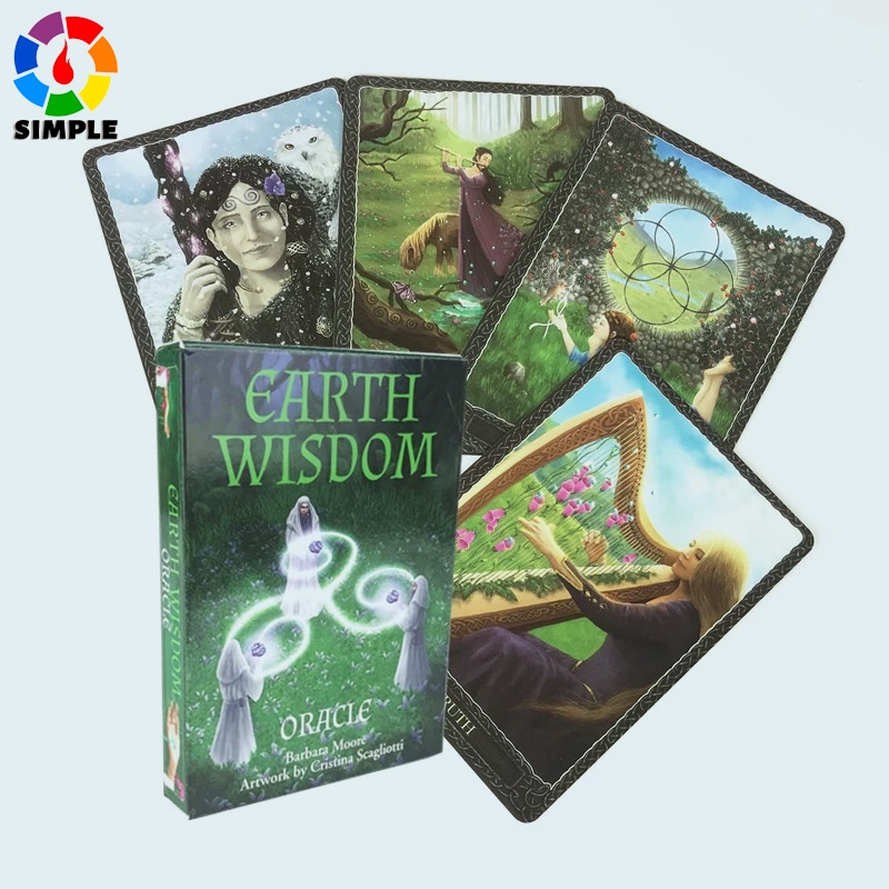 Earth Wisdom Oracle Deck Tarot Card Game | Shopee Brasil