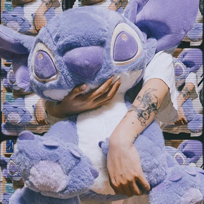 Lilo E Stitch 20/30/45cm Roxo Brinquedo De Pelúcia Toque Macio Boneca ...