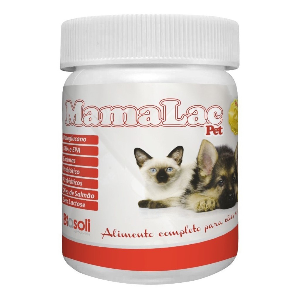 Mamalac Pet - Alimento Completo P/ Cães E Gatos 250g | Shopee Brasil