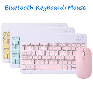 Mini Teclado Sem Fio Bluetooth Para Android Tablet Ipad Iphone Smart ...