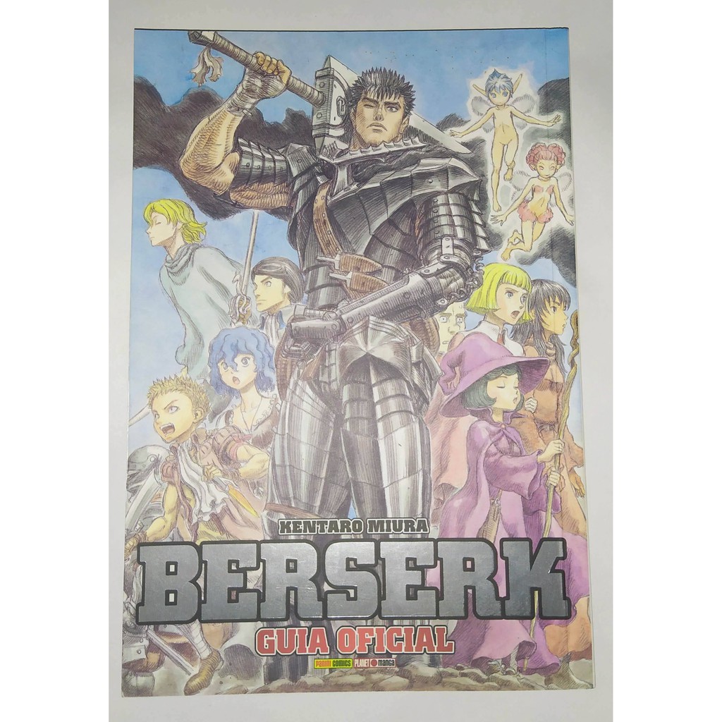 BERSERK GUIA OFICIAL - KENTARO MIURA Perfeito | Shopee Brasil