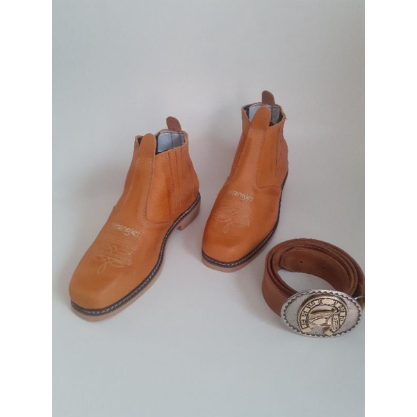 kit de botina mateira tradicional mais cinto country | Shopee Brasil