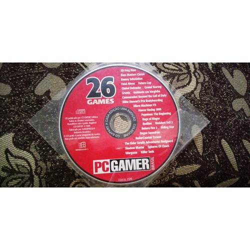 Pc Gamer Brasil Cd 26 Games Demos - #25 Cd, Jogo Pc Original | Shopee ...