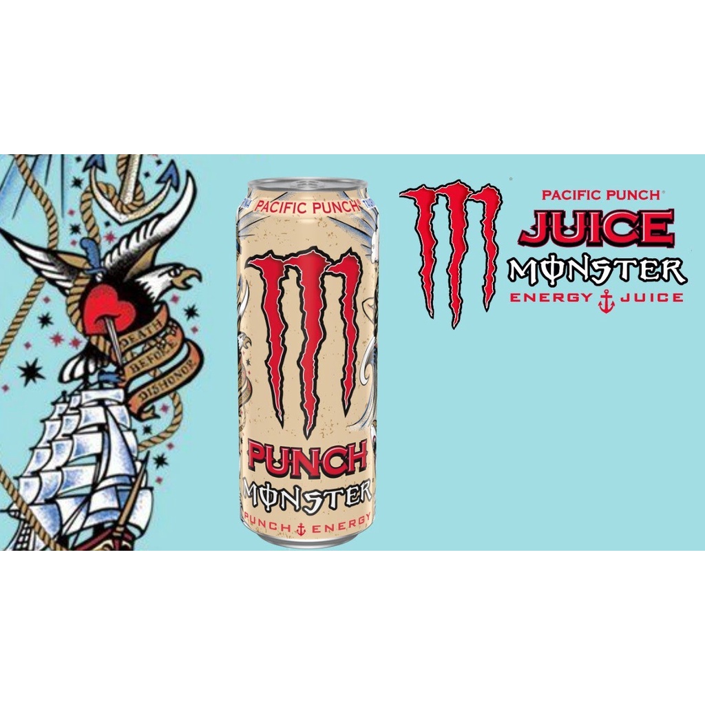Monster Pacific Punch 473ML | Shopee Brasil