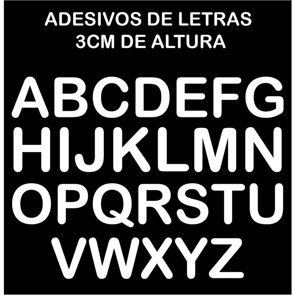 Adesivos de Letras | Shopee Brasil
