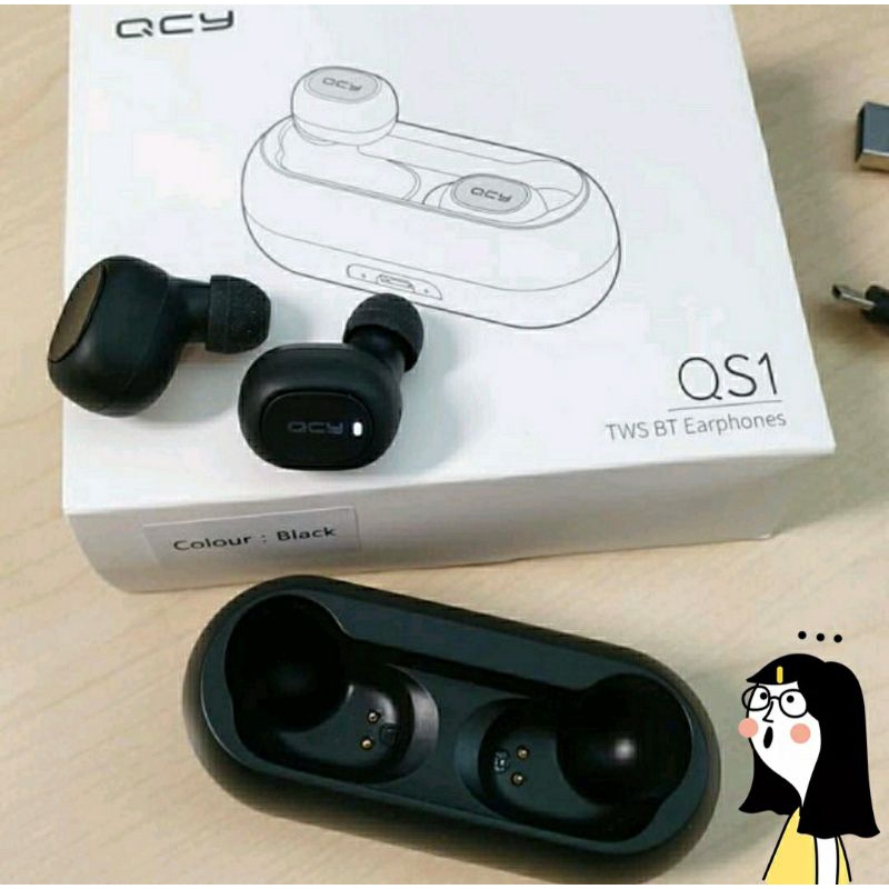 Fone Bluetooth QCY T1C/QCY TWS Pronta Entrega | Shopee Brasil