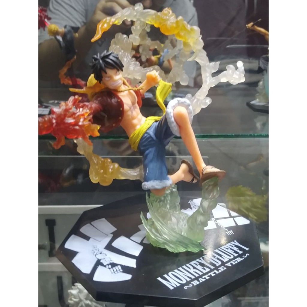 One Piece Luffy Figuarts Zero Battle Version Bootleg | Shopee Brasil