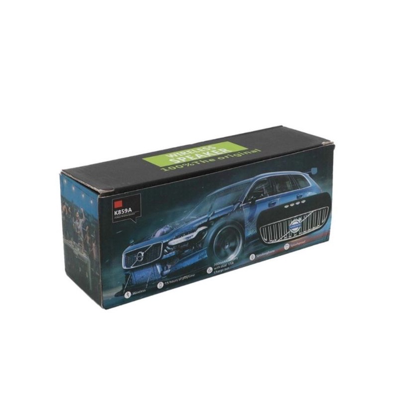 Caixa de Som BLUETOOTH K859A Modelo Grade Volvo | Shopee Brasil