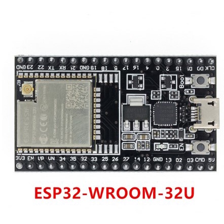 ESP32 WiFi + Bluetooth - ESP-WROOM-32u | Shopee Brasil