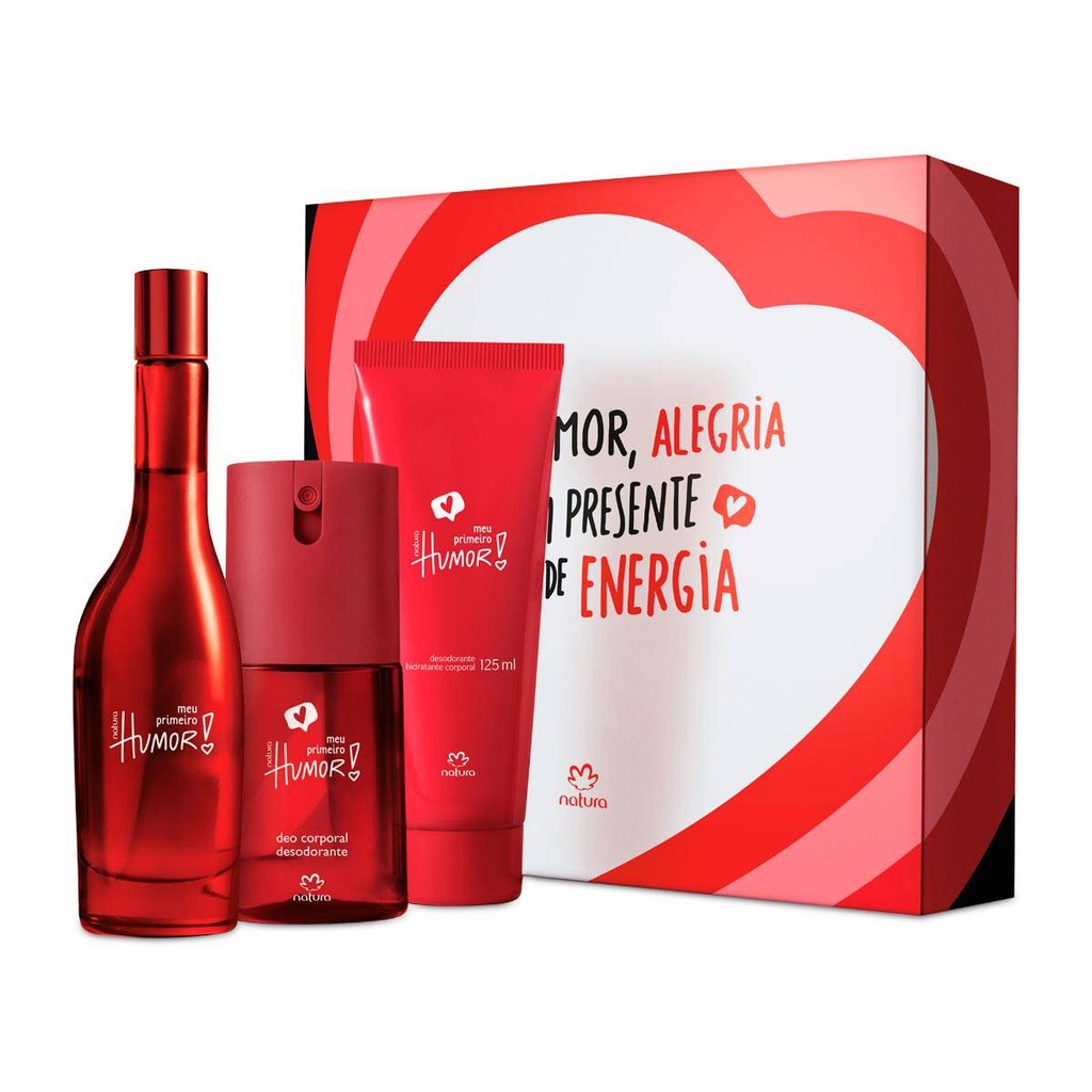 KIT MEU PRIMEIRO HUMOR FEMININO (ORIGINAL NATURA) | Shopee Brasil