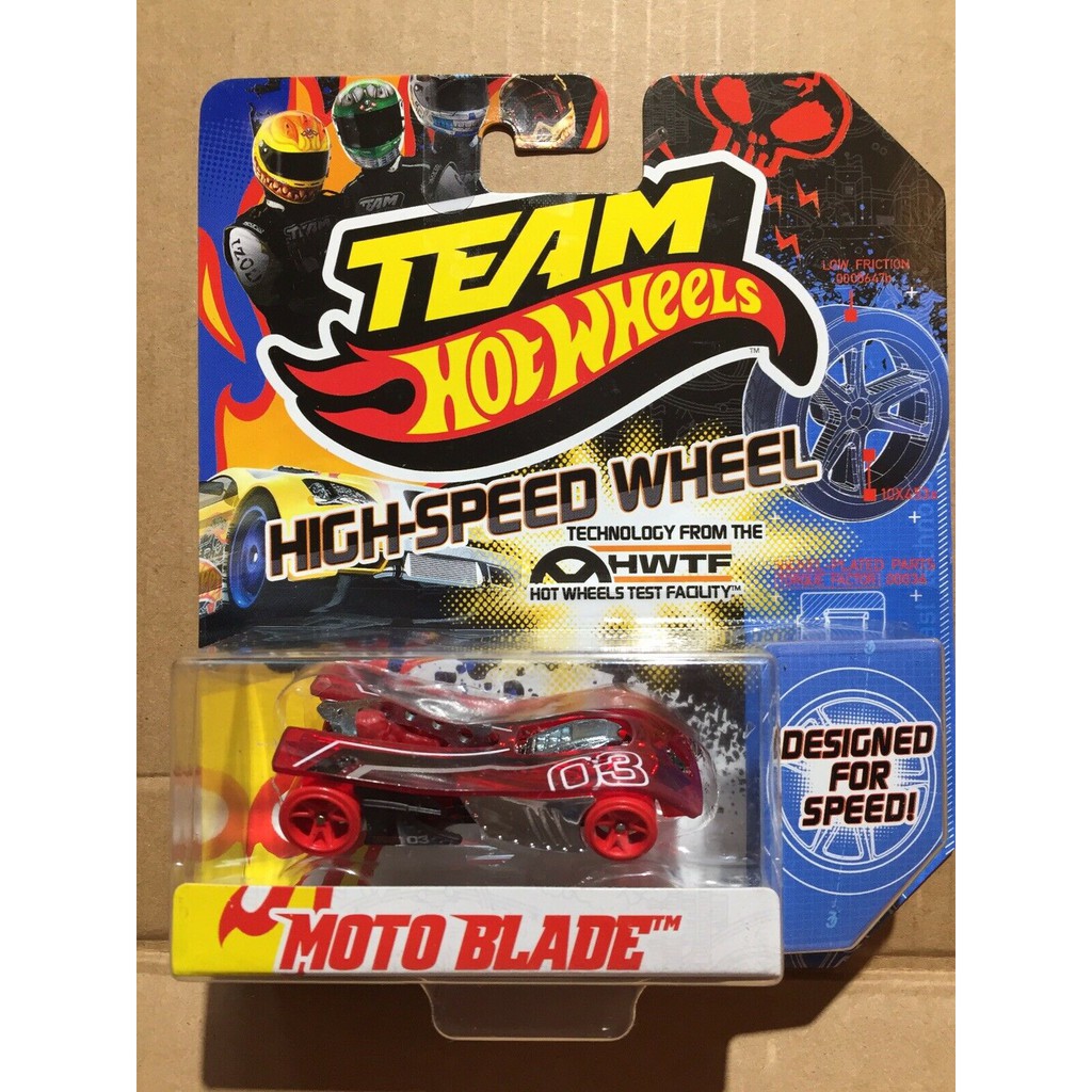Bx409 Hot Wheels 2012 Team High Speed Wheels Moto Blade H3br | Shopee ...