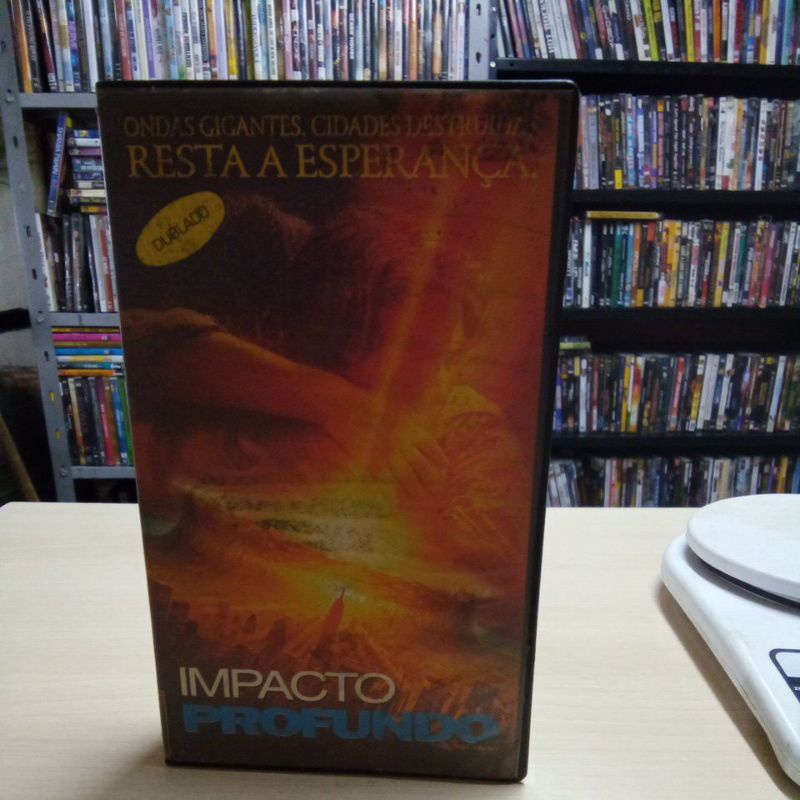 Fita VHS Impacto Profundo | Shopee Brasil