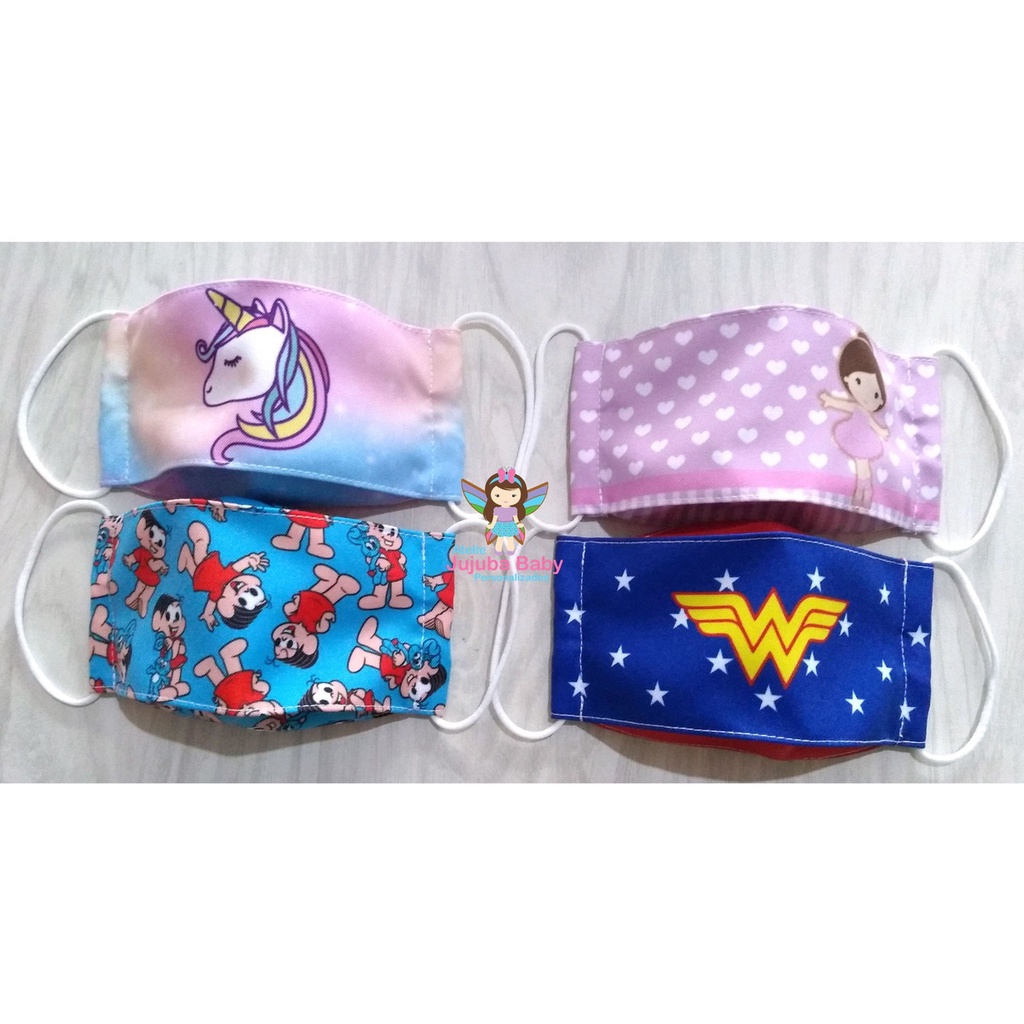 Mascara 3d infantil personalizada | Shopee Brasil
