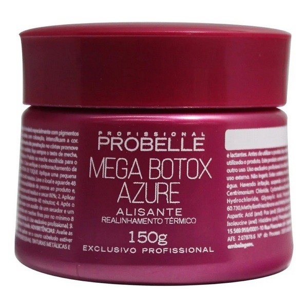 Probelle Mega Botox Azure Alisante 150g | Shopee Brasil