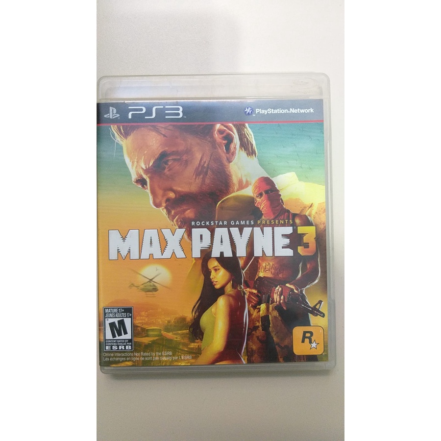 Max Payne 3 PS3 Original Mídia Física - Pronta Entrega | Shopee Brasil