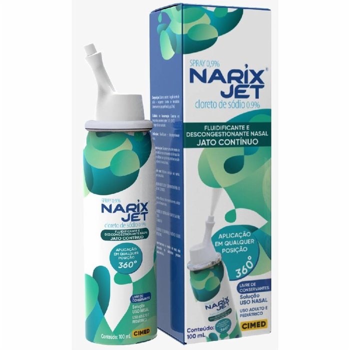 NARIX JET 0.9% - 100ML SOLUÇÃO | Shopee Brasil