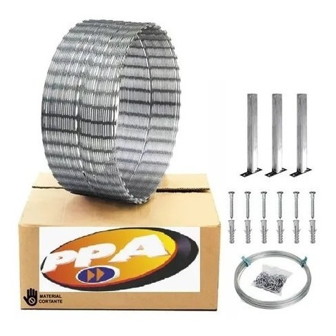 Concertina Ppa Kit Completo Com 10mts 30cm | Shopee Brasil