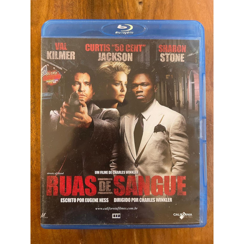 Blu-ray Ruas De Sangue - 50 Cent - Sharon Stone - Val Kilmer | Shopee ...