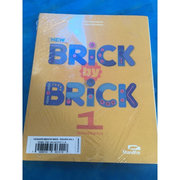 NEW BRICK by BRICK 1 ano, ( PROFESSOR ) | Shopee Brasil