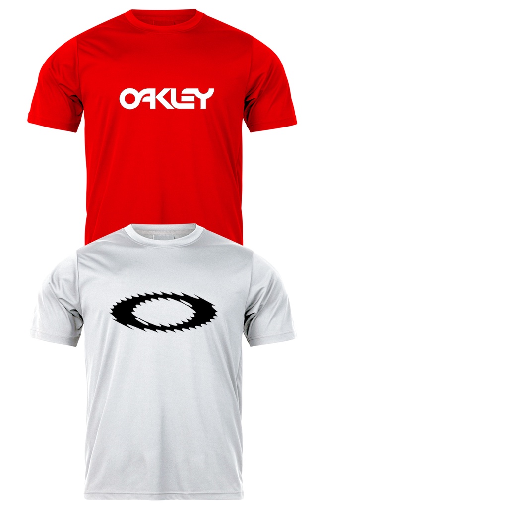 Kit 2(duas) Camisetas Oakley moda masc. | Shopee Brasil