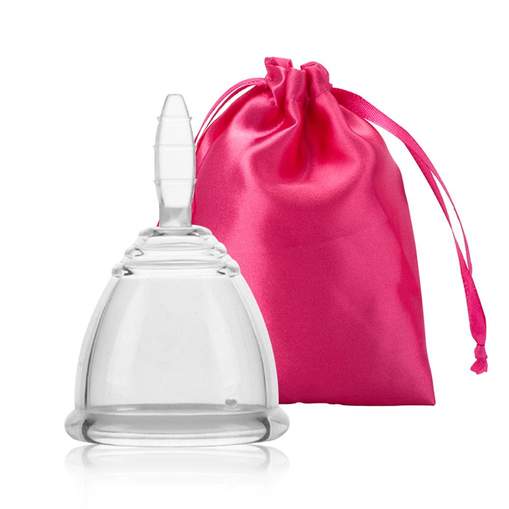 Silicone Copo Menstrual Higiene Feminina Cup Coletor Menstrual | Shopee ...