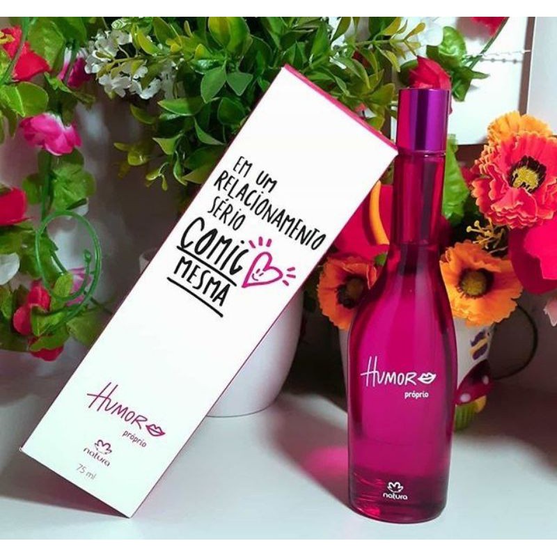 Perfume Humor Próprio Natura Rosa Feminino (Antigo Humor 5) 75ml ...