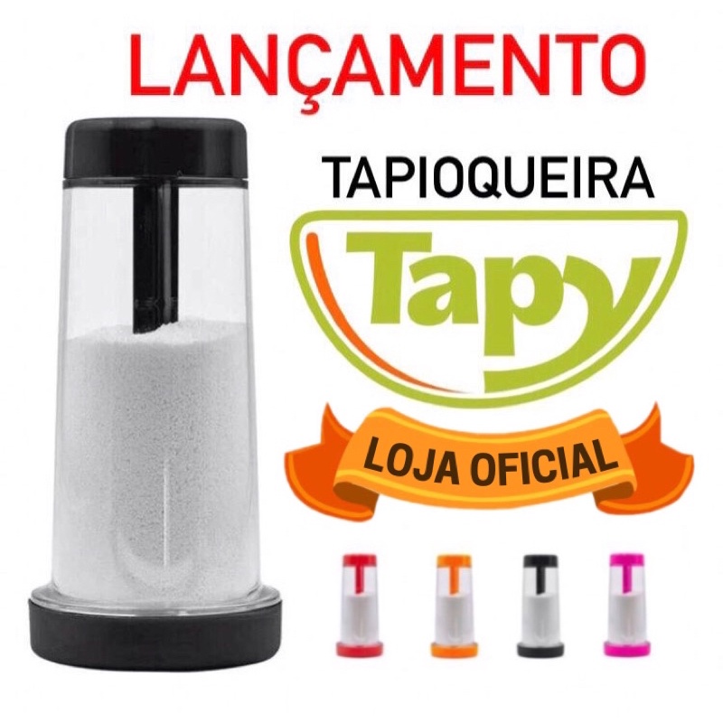 Tapioqueira Tapy Lançamento Armazenador de Tapioca | Shopee Brasil