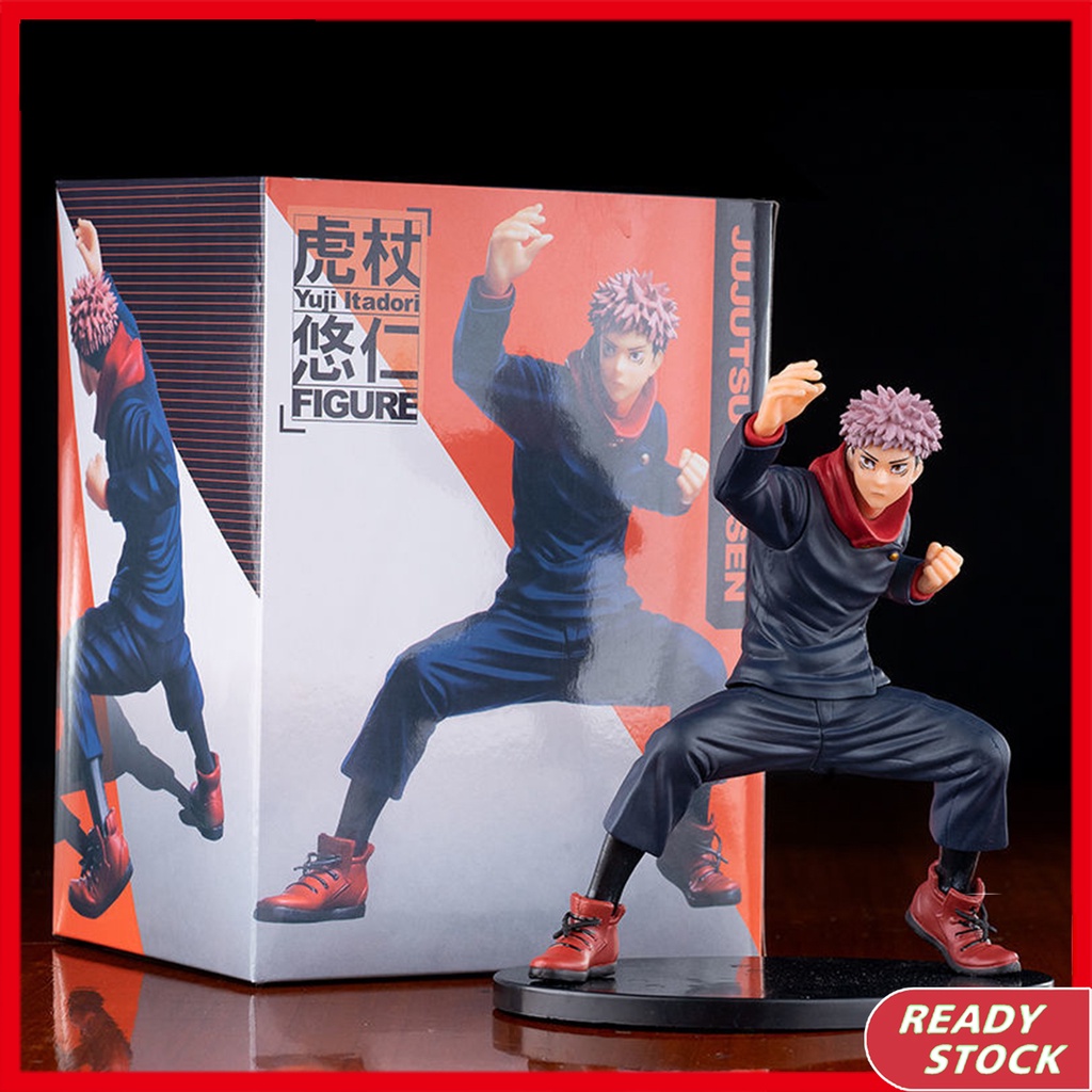 Anime Jujutsu Kaisen action figure Yuji Itadori PVC Modelo Brinquedos ...