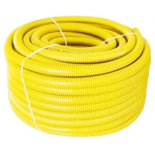 Eletroduto Conduíte Corrugado 3/4 Rolo Com 50 Metros Amarelo | Shopee ...