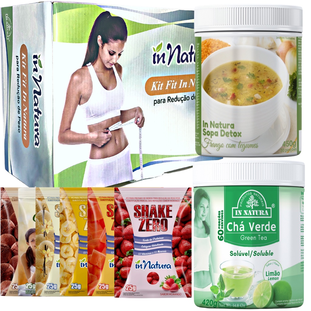 Kit Fit 30 dias In Natura | Shopee Brasil