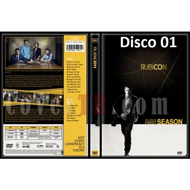 Dvd Rubicon - 1ª Temporada Completa - Legendado - 02 Discos | Shopee Brasil