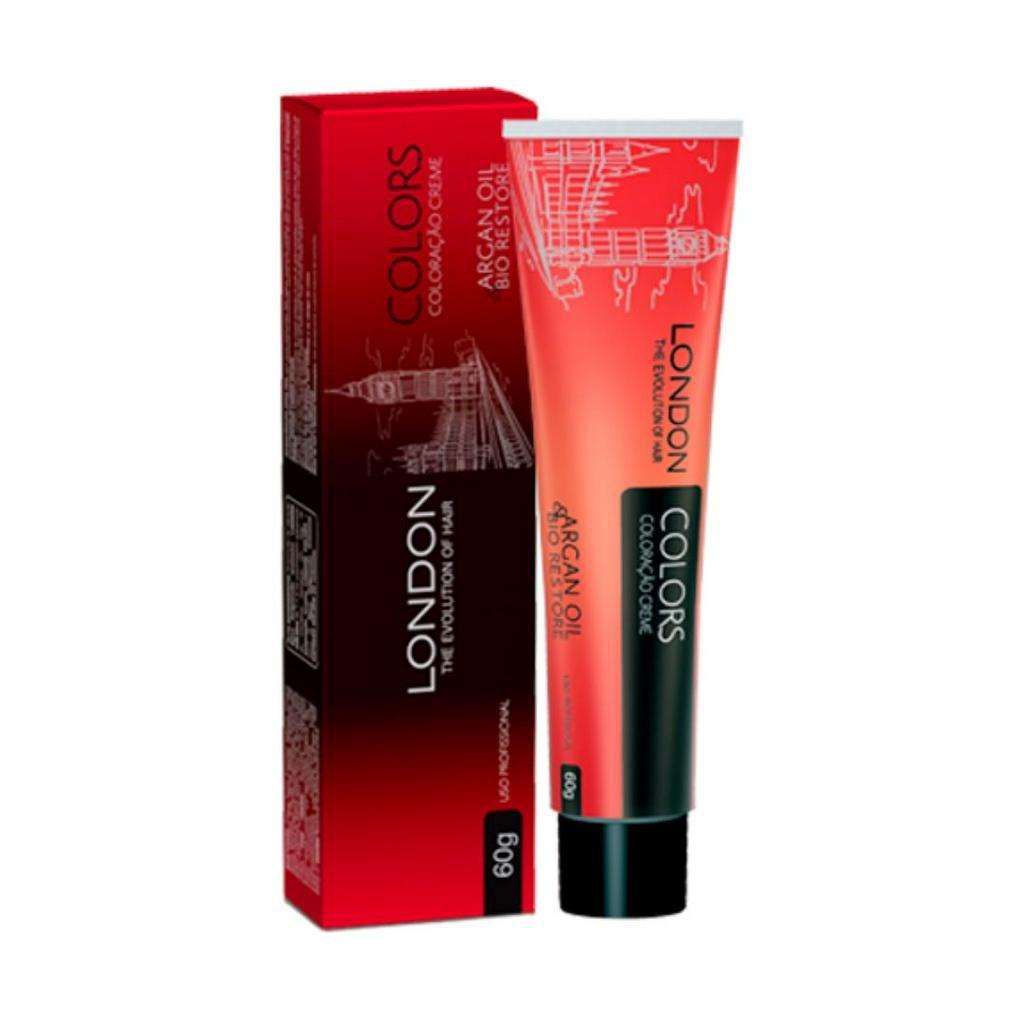 London Colors 5.1 Castanho Claro Cinza - Coloração 60g | Shopee Brasil