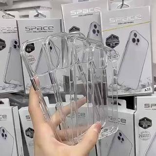 Capa Capinha Space Transparente Anti Impacto iPhone com protecao resistente iPhone 15 14 13 12 ...