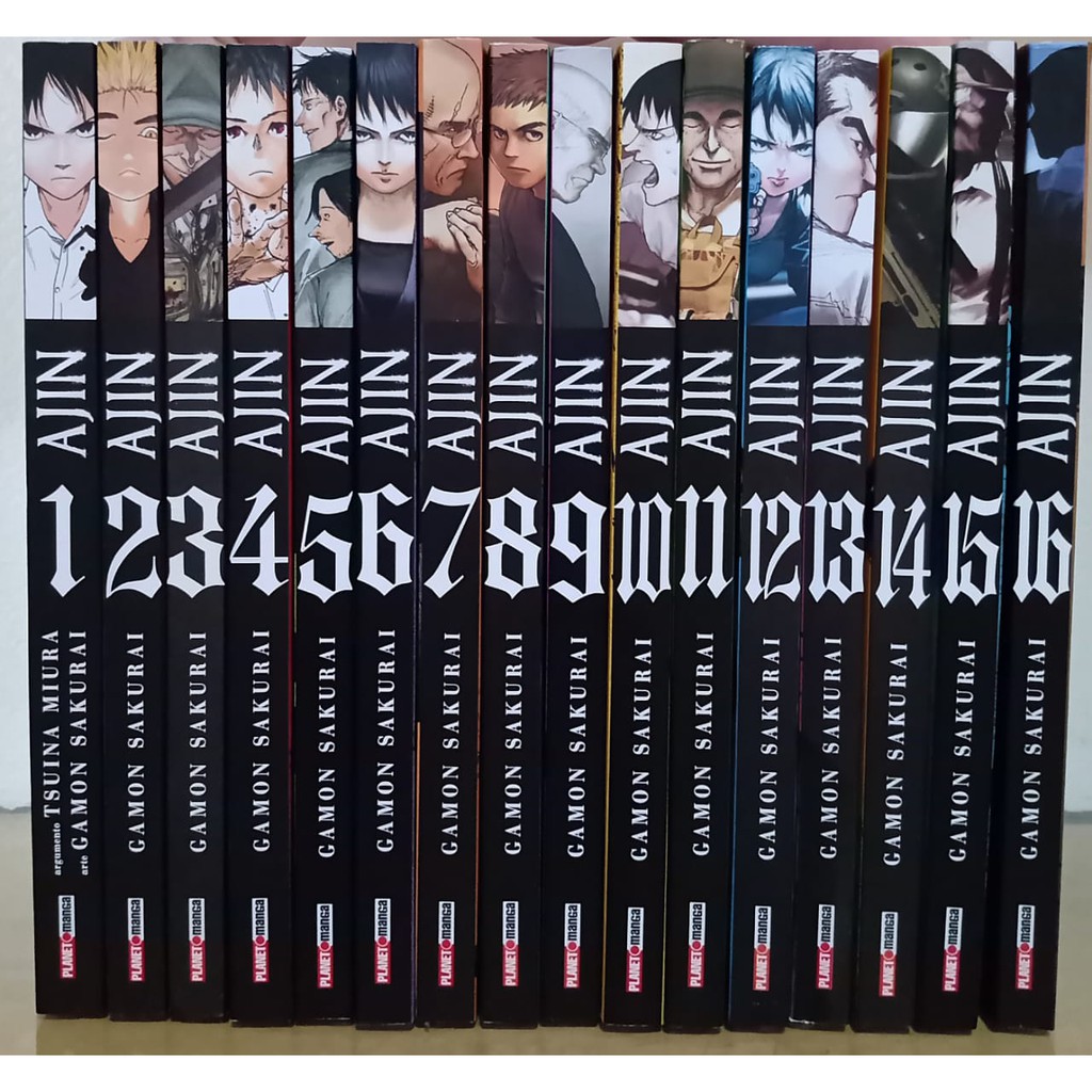 Mangá - Ajin Demi-human 16 Volumes - Panini - Faz a Boa!