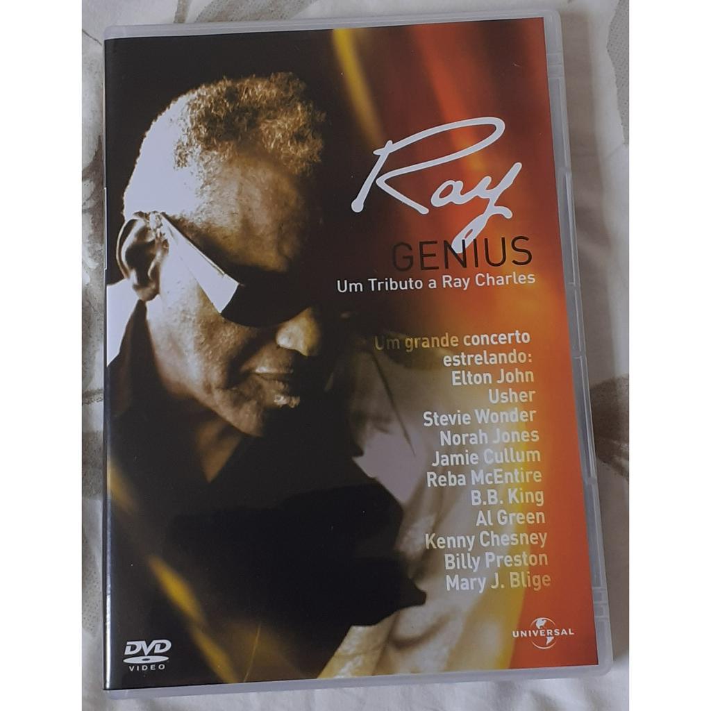 DVD Ray Genius - Um Tributo a Ray Charles | Shopee Brasil