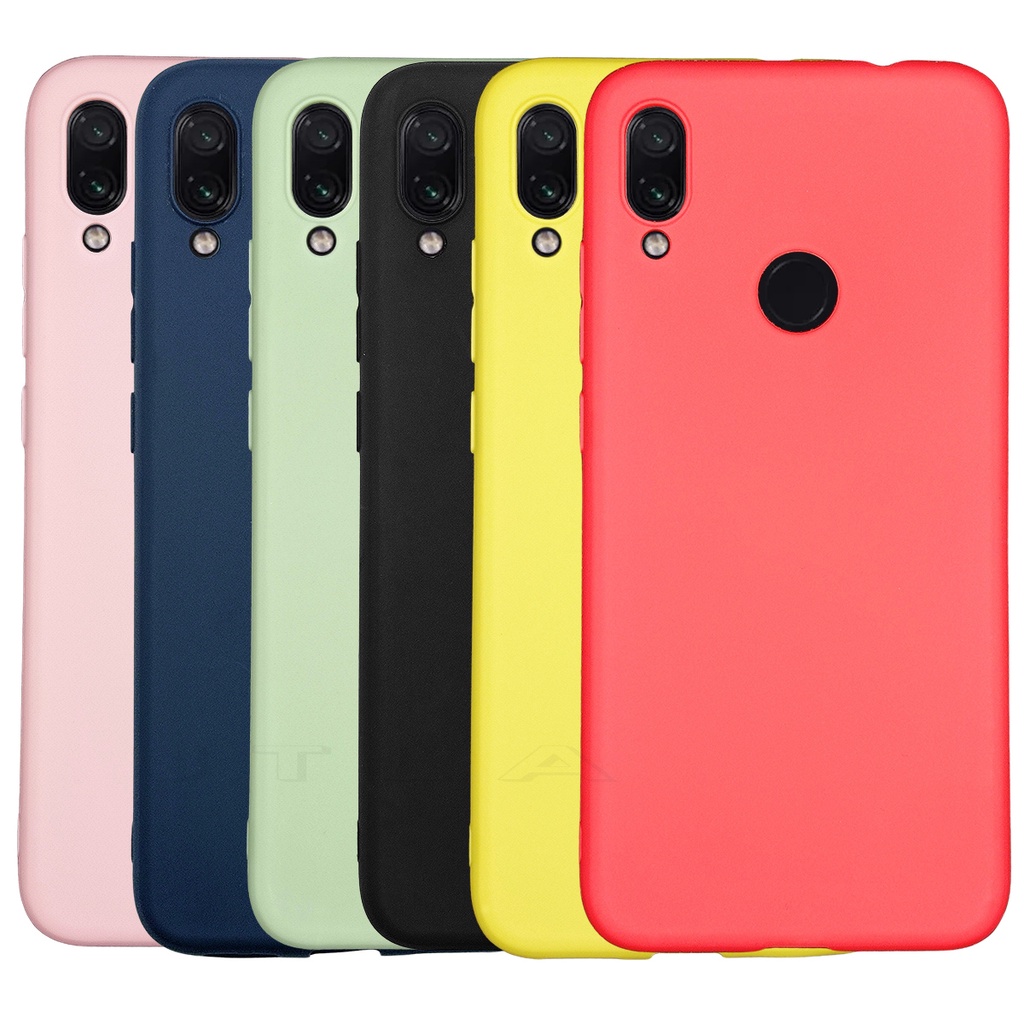 Capinha Xiaomi Redmi Note 7 Ultra Fina Silicone Envio Rápido | Shopee ...