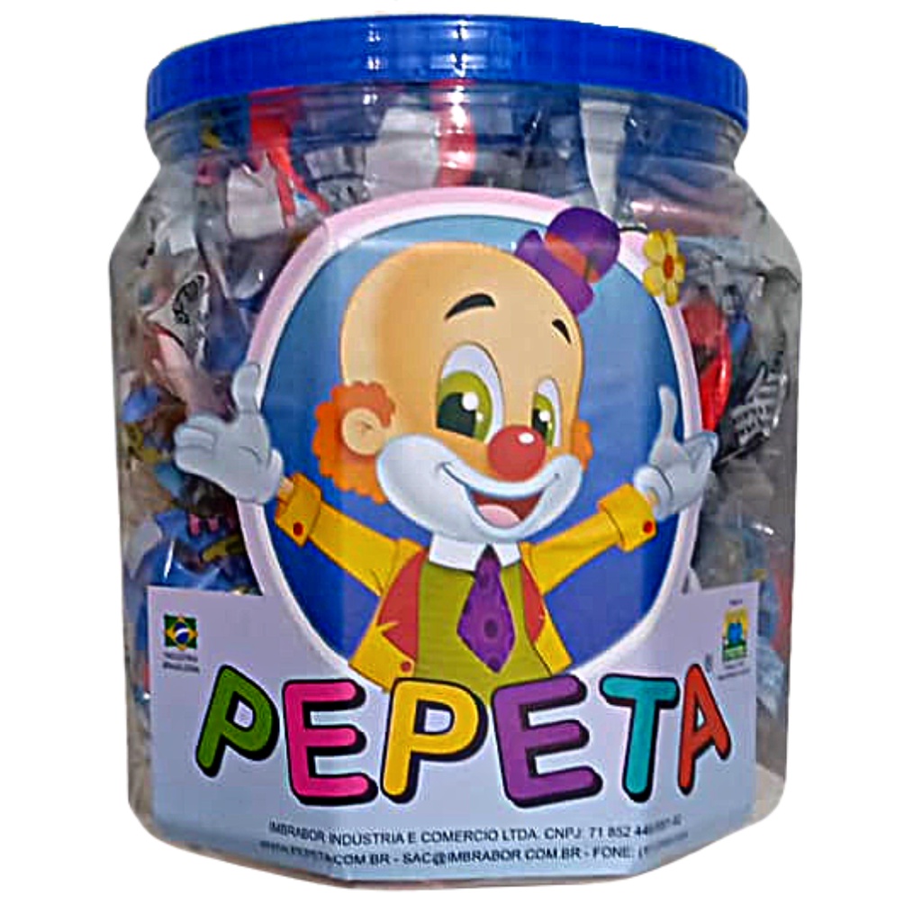 Chupeta Redonda + Pote com 25 Unidades 100% Silicone (Pepeta) | Shopee ...