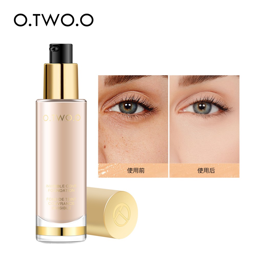 OTWOO Base Liquida com 8 Cores para Maquiagem | Shopee Brasil
