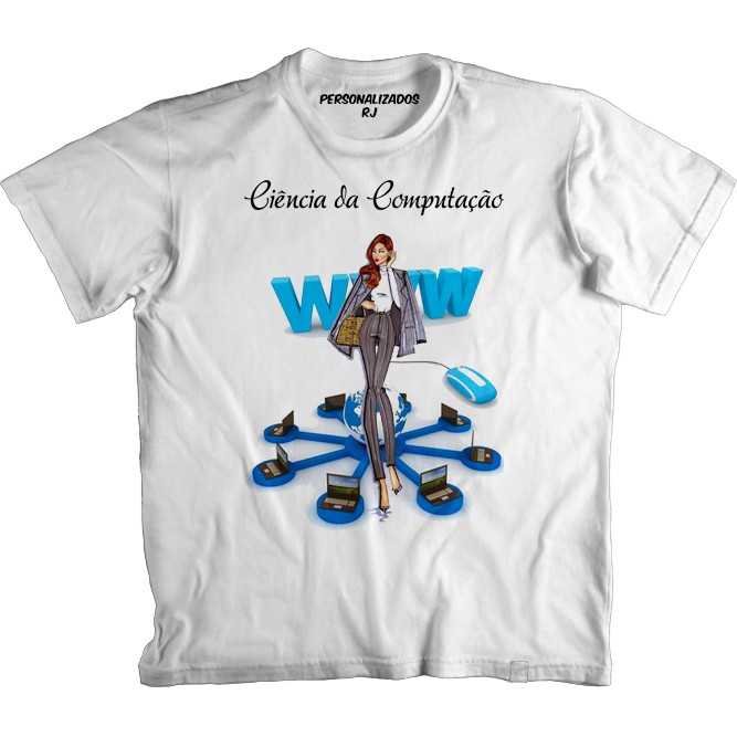 Camiseta Ciência da Computação 01 – CIENTISTA DA COMPUTAÇÃO ...